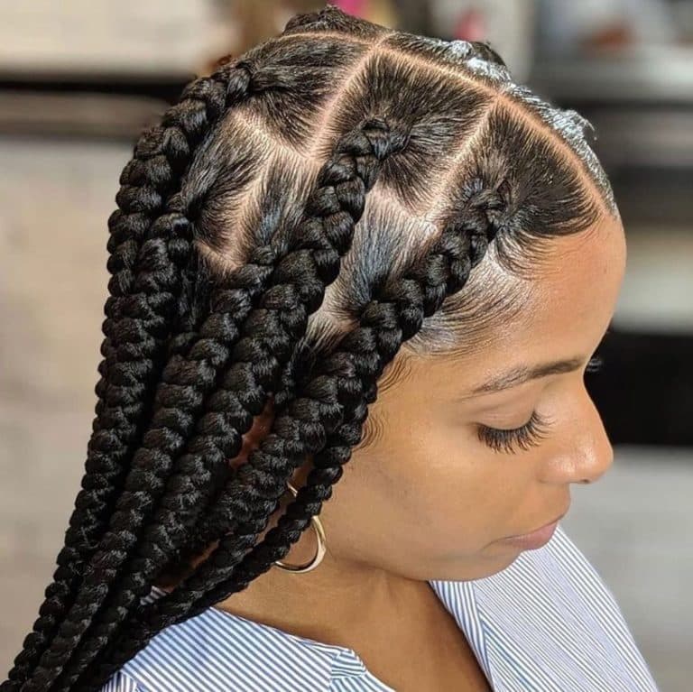 25 Big Braids Hairstyles to Make A Large Statement in 2024 - Braid ...