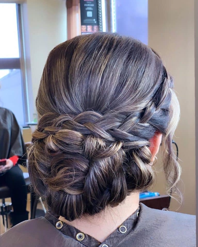 Braided Buns: 20 Types of Braided Bun Hairstyles for Black & Straight ...