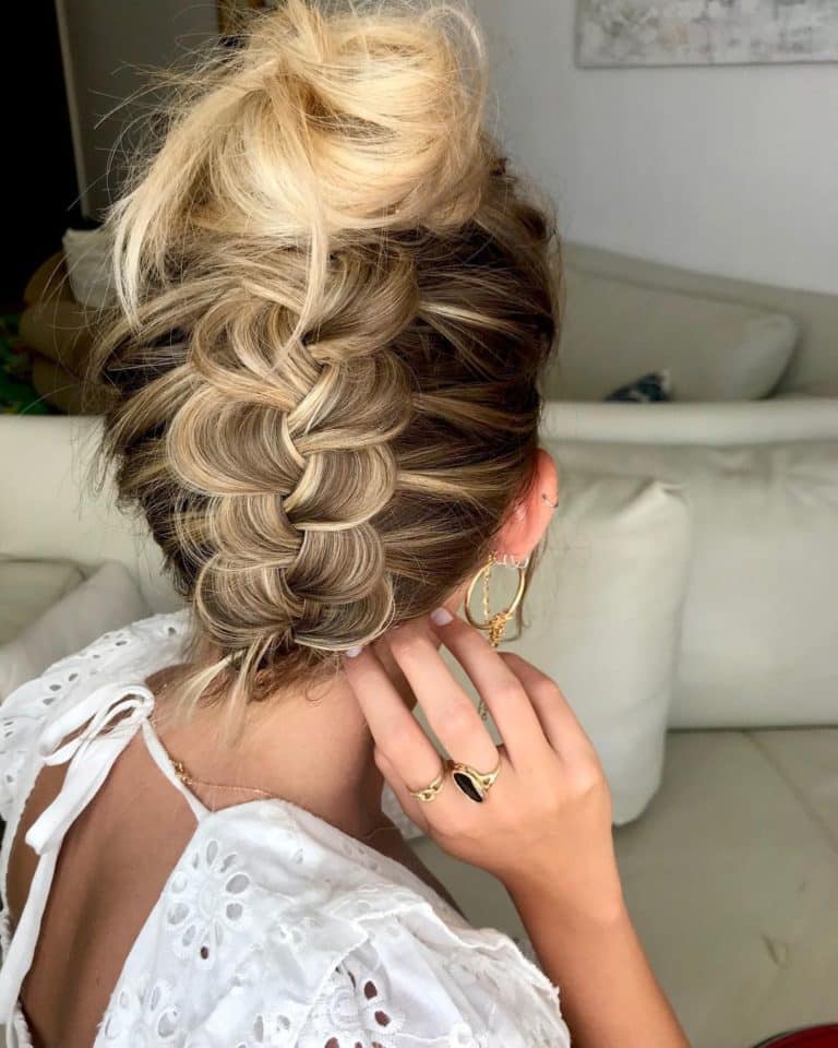 Braided Buns: 20 Types of Braided Bun Hairstyles for Black & Straight ...