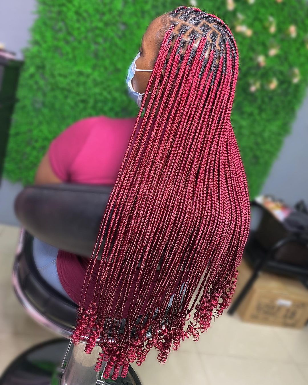 20 Burgundy Braids Hairstyles - Braid Hairstyles
