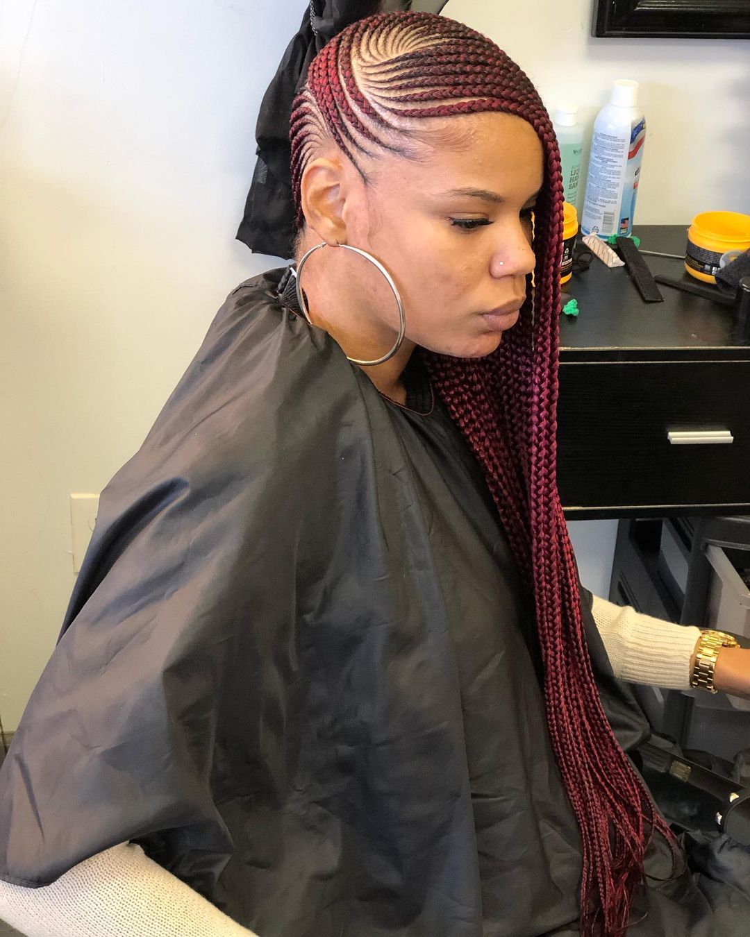 20 Burgundy Braids Hairstyles Braid Hairstyles