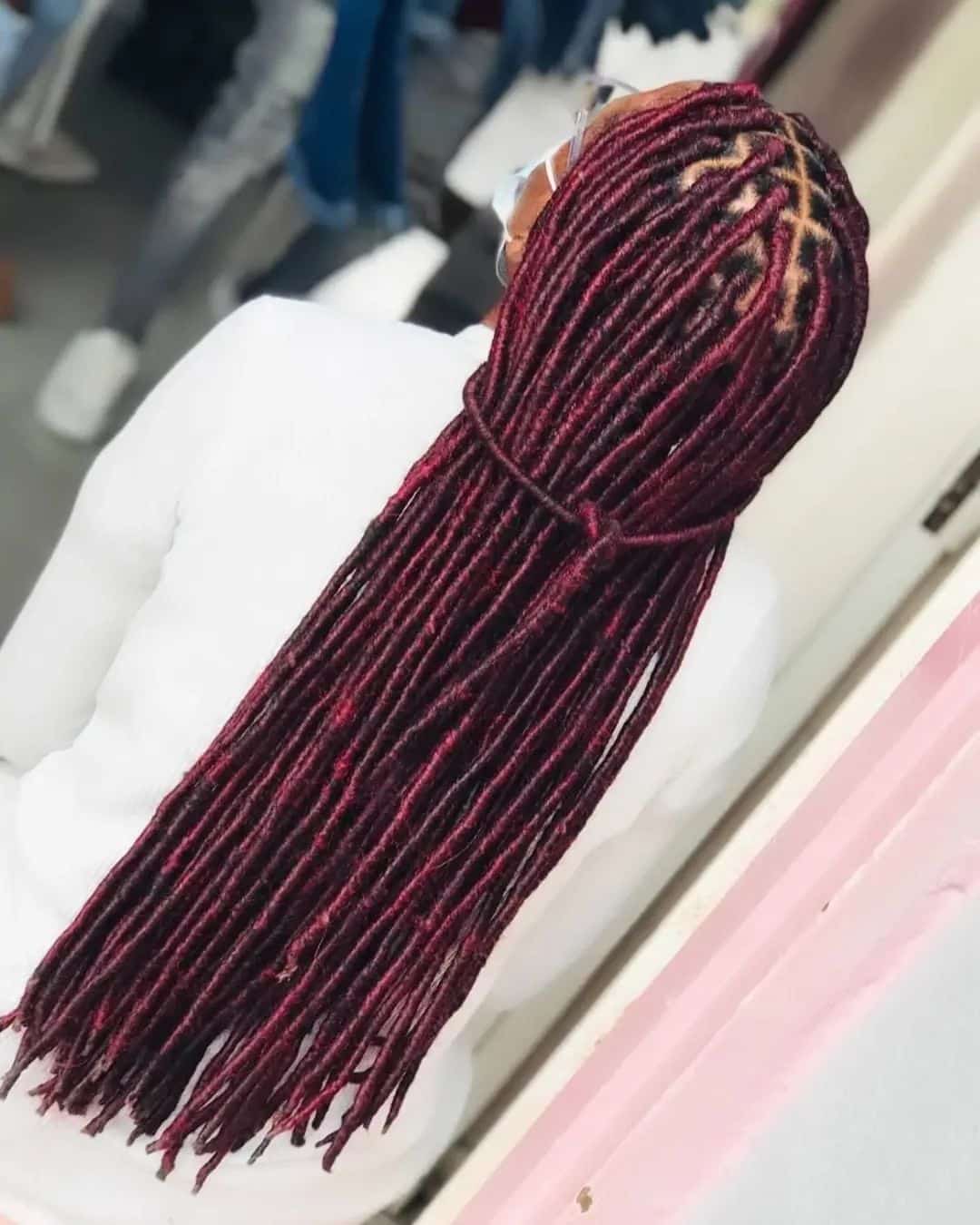 20 Burgundy Braids Hairstyles - Braid Hairstyles