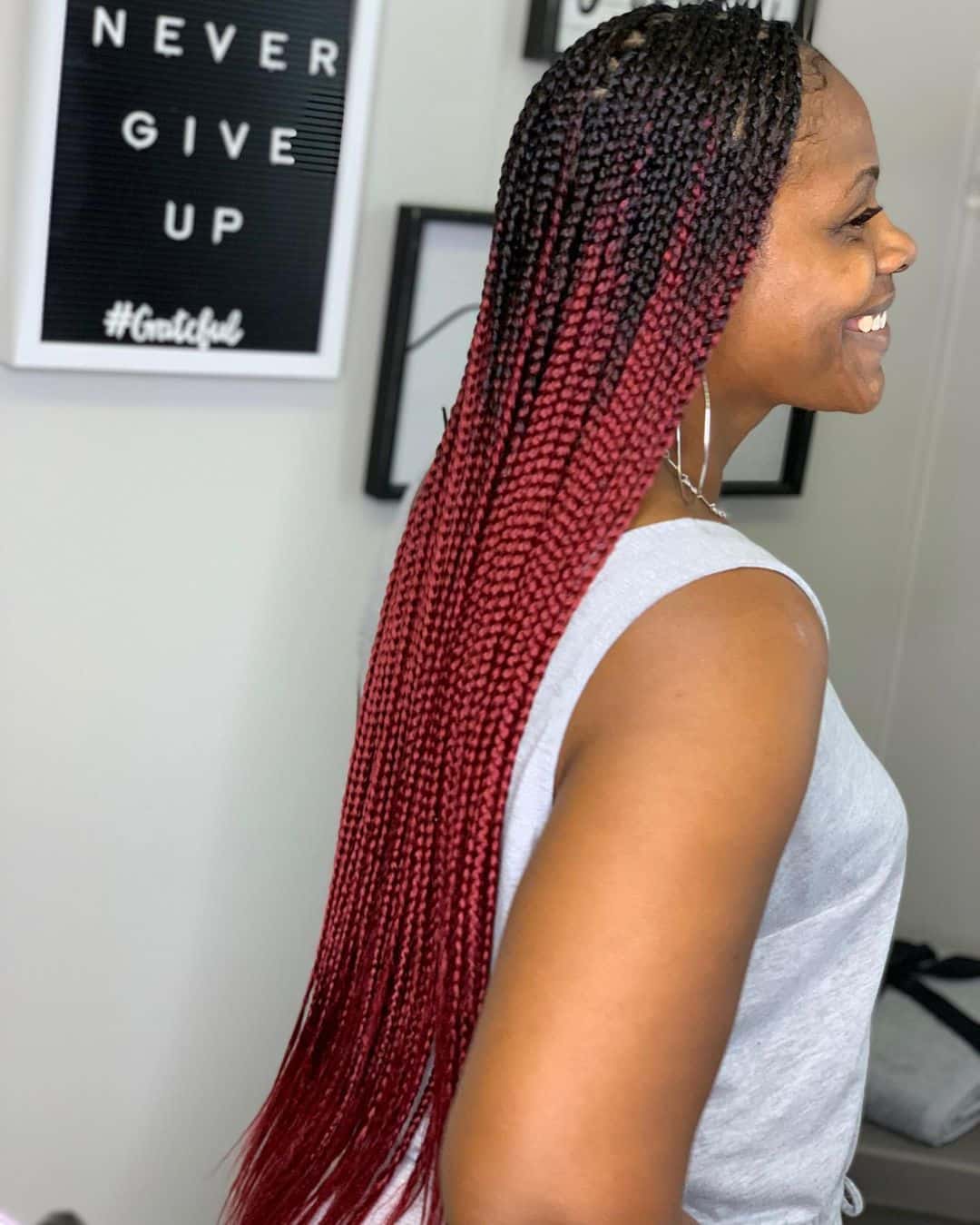 20 Burgundy Braids Hairstyles Braid Hairstyles
