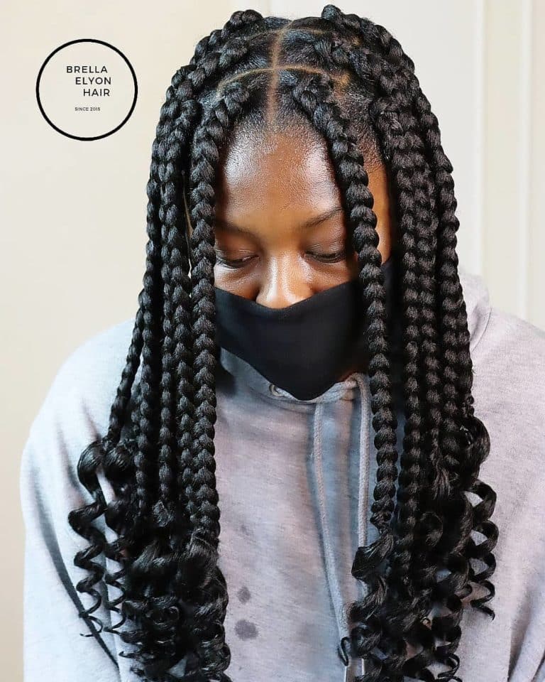 25 Big Braids Hairstyles to Make A Large Statement in 2024 - Braid ...