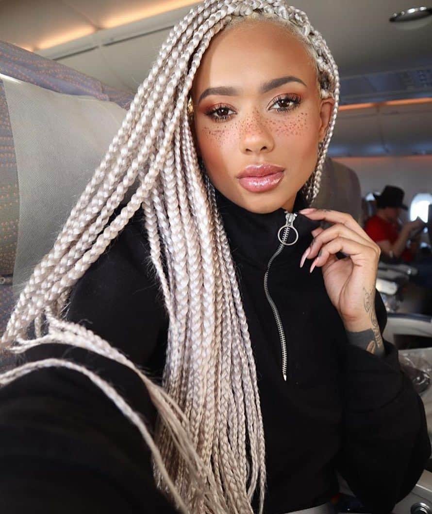 20 WHITE BRAIDS HAIRSTYLES - Braid Hairstyles
