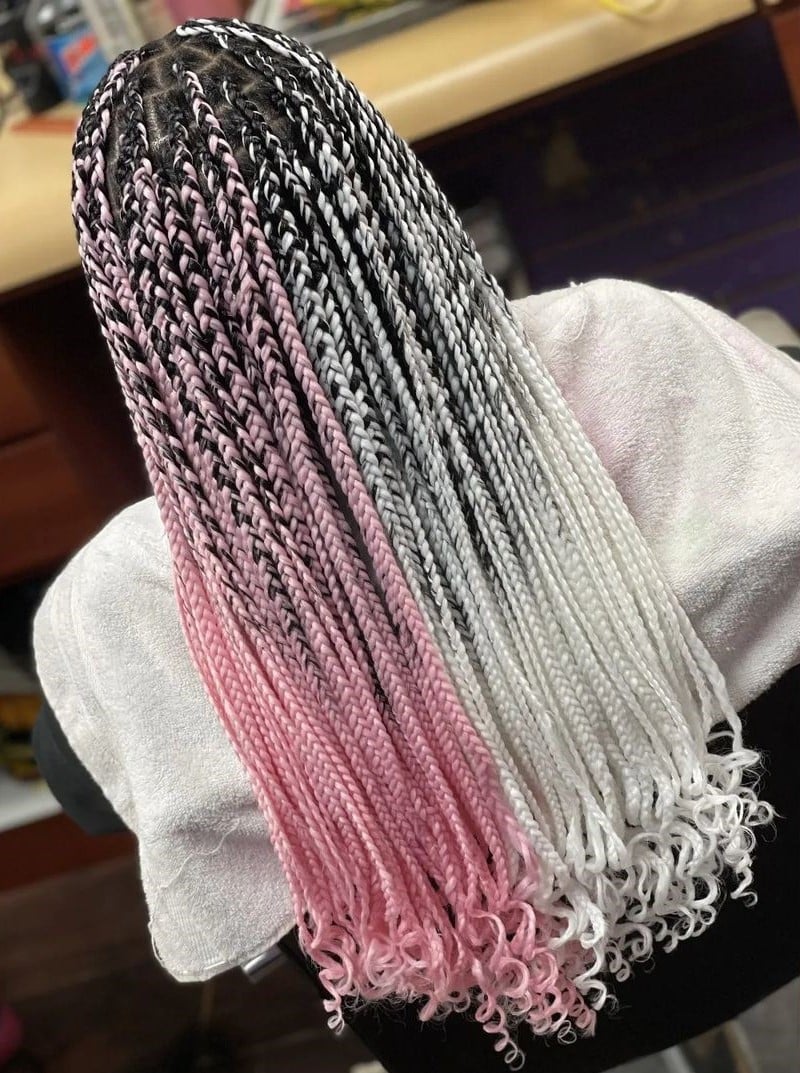 20 WHITE BRAIDS HAIRSTYLES - Braid Hairstyles