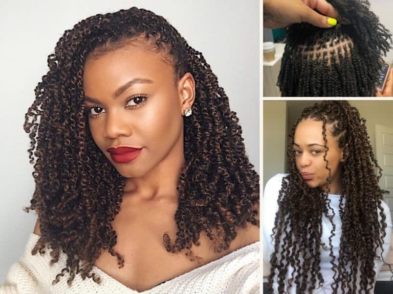 20 Kinky Twists Braided Hairstyles - Braid Hairstyles