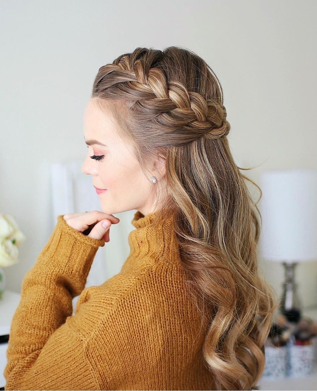 20 Halo Braids Hairstyles - Braid Hairstyles