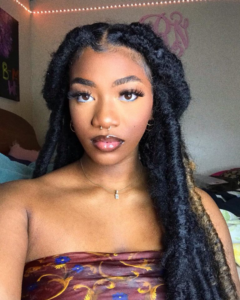 20 Faux Locs Hairstyles (Fake Braids) - Braid Hairstyles