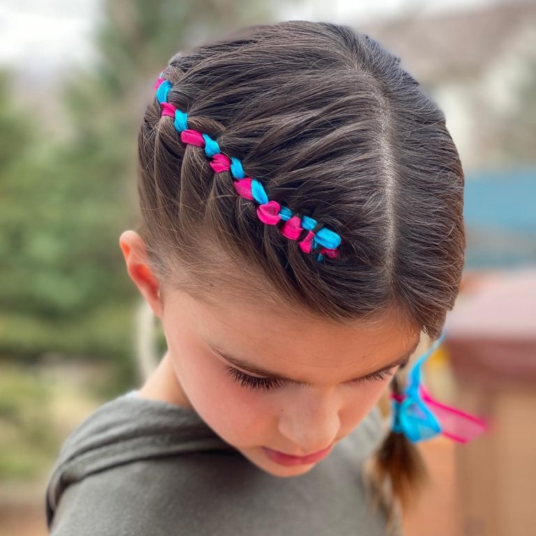 20 Braid Hairstyles With Ribbon - Braid Hairstyles
