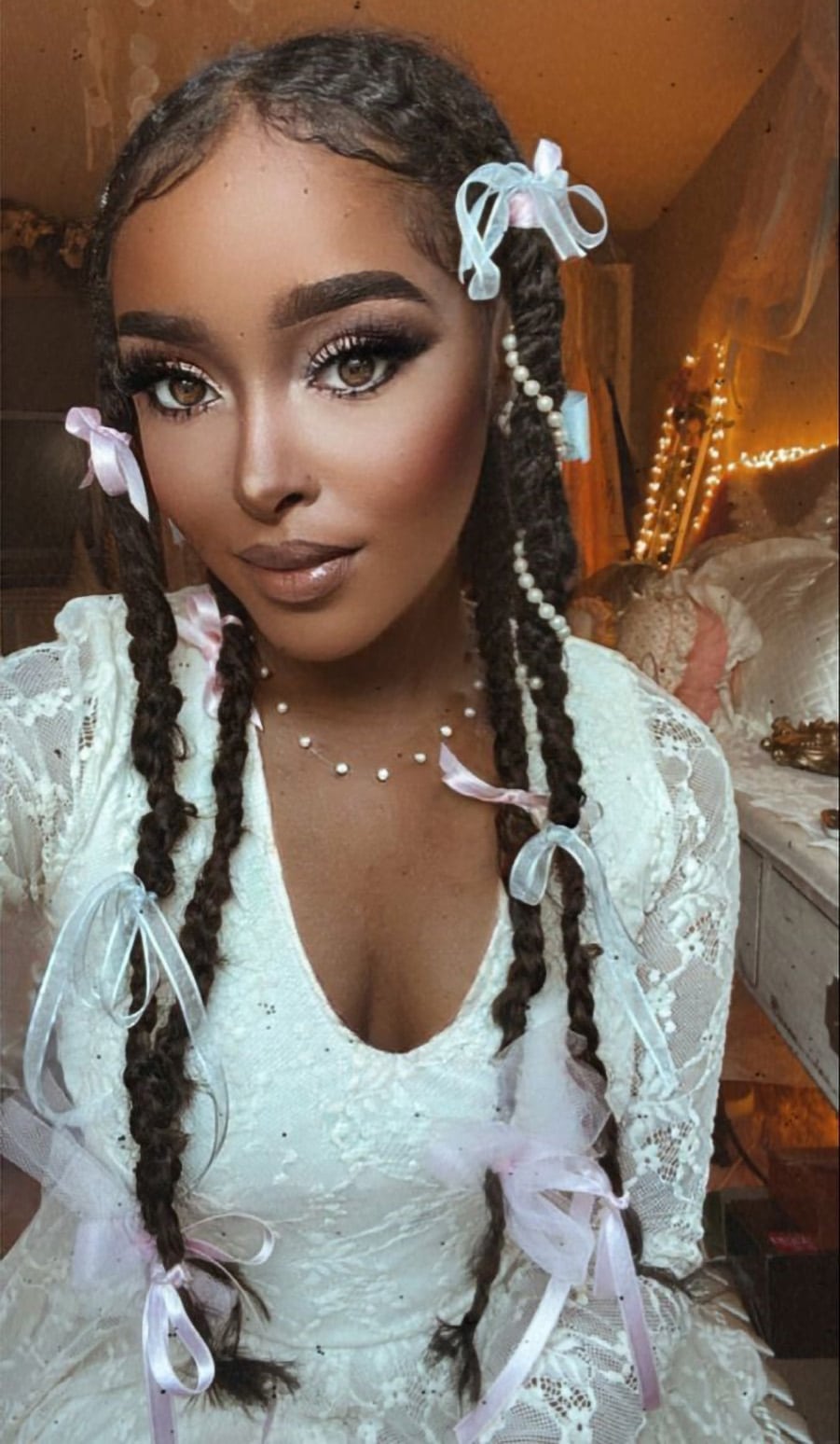 20 Braid Hairstyles With Ribbon - Braid Hairstyles