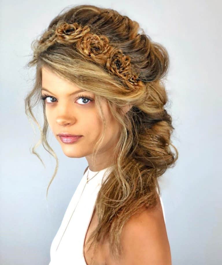 20 Flower Braid Hairstyles - Braid Hairstyles