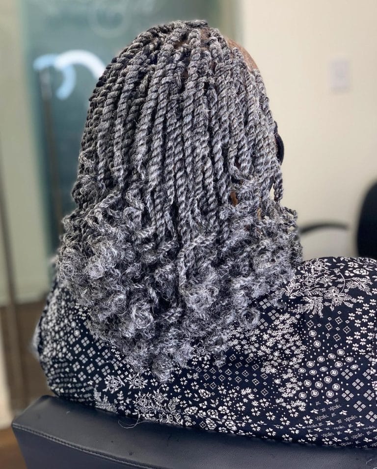 20 Braid Styles for Gray Hair - Braid Hairstyles