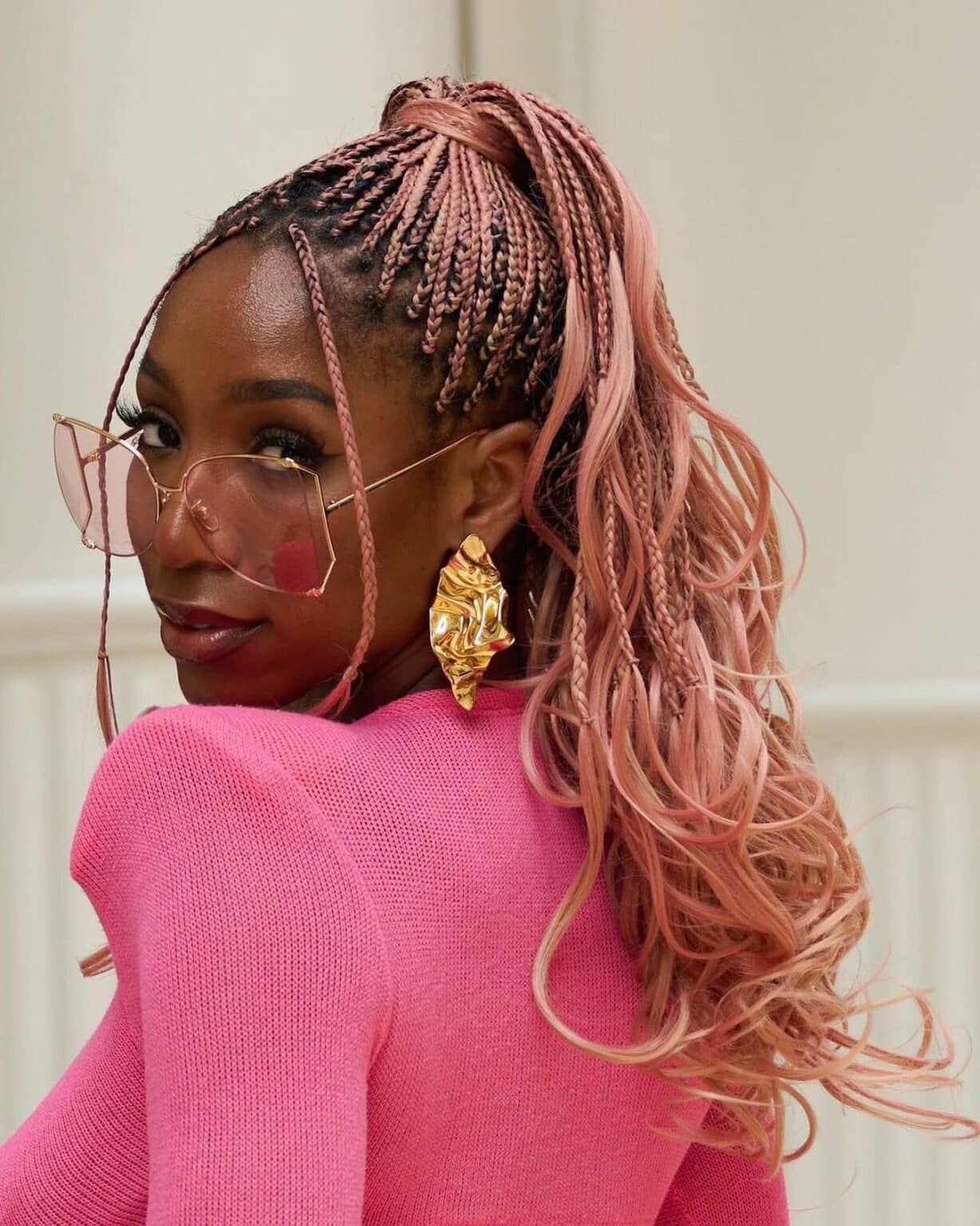 22 Pink Braided Hairstyles - Braid Hairstyles