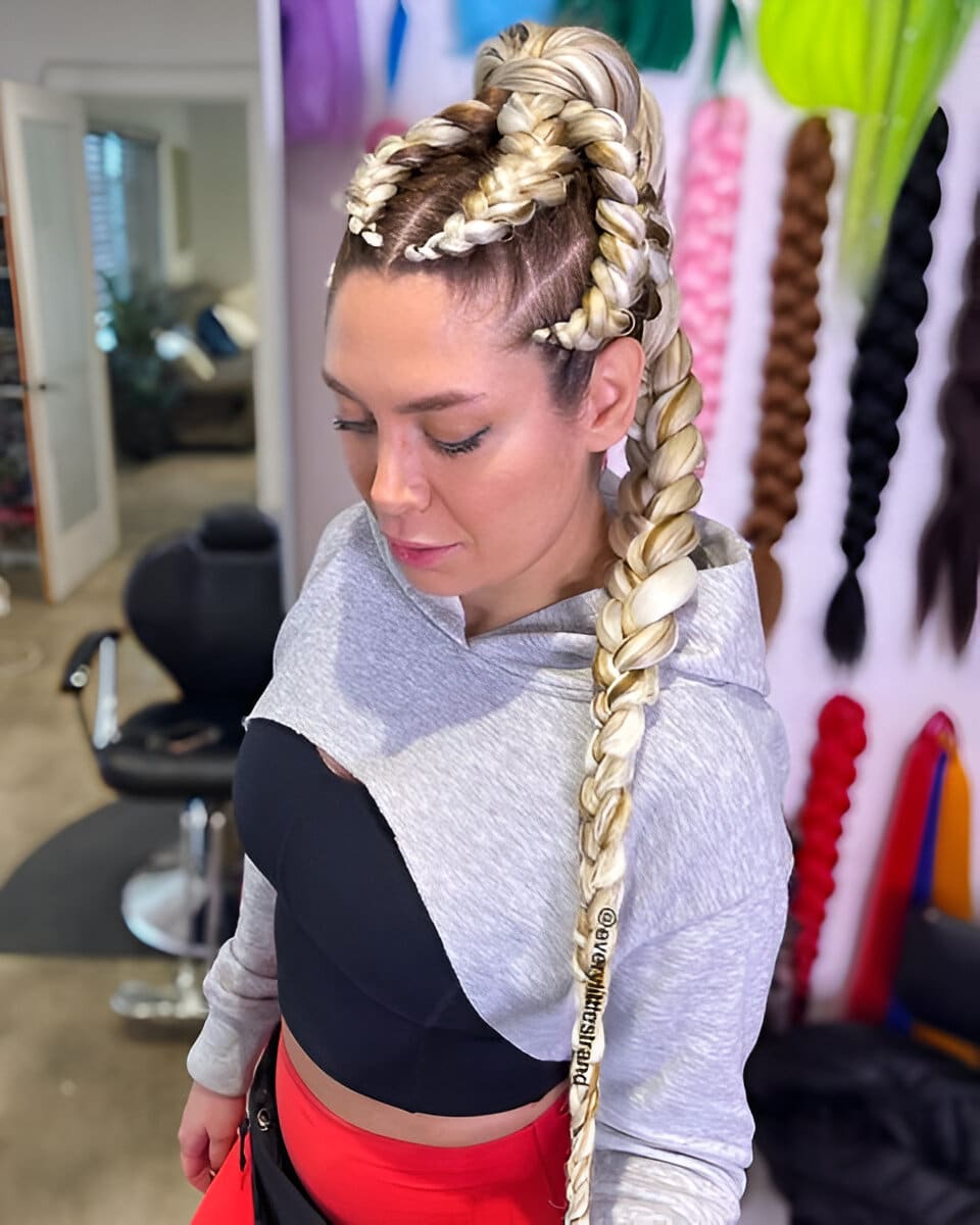 25 Blonde Braids Hairstyles - Braid Hairstyles