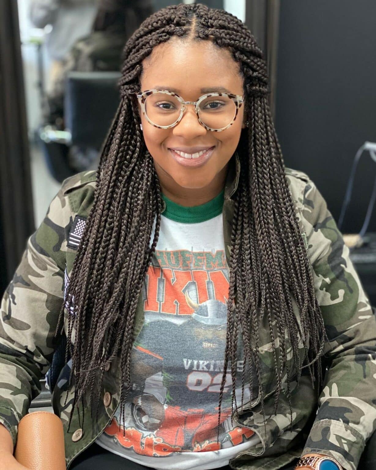 30 Middle Part Braided Hairstyles - Braid Hairstyles