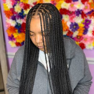 30 Middle Part Braided Hairstyles - Braid Hairstyles