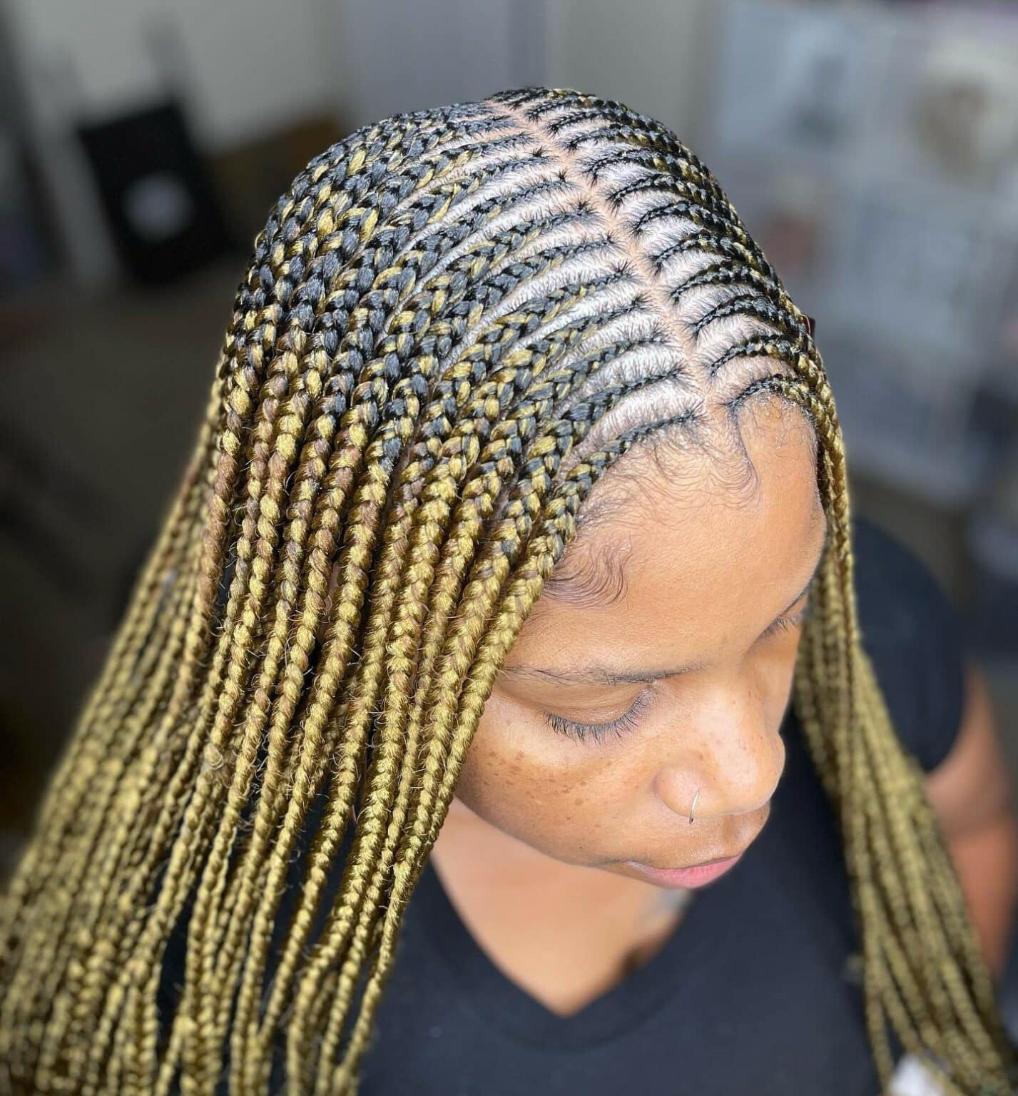 30 Middle Part Braided Hairstyles - Braid Hairstyles