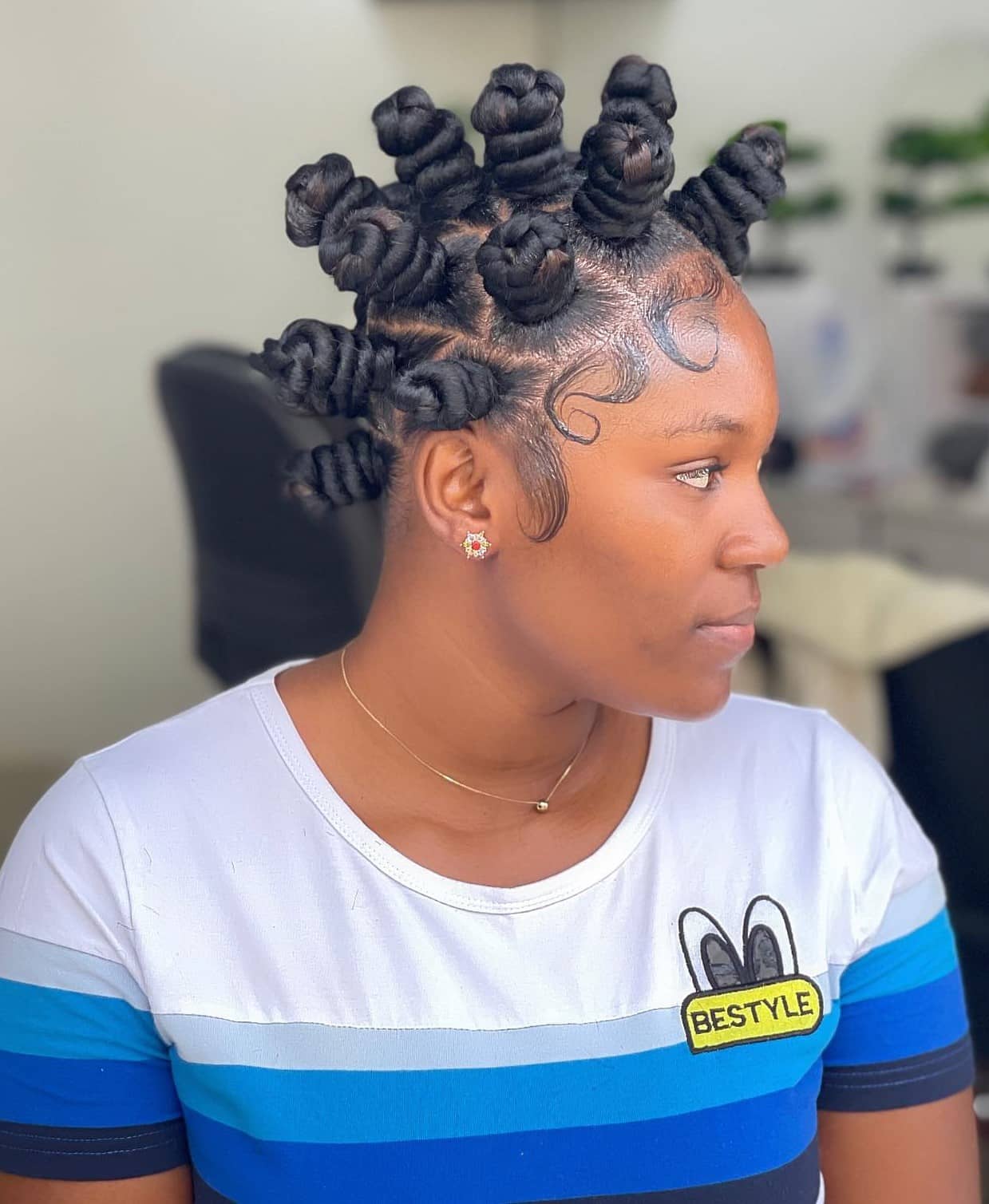25 Bantu Knots Hairstyles - Braid Hairstyles